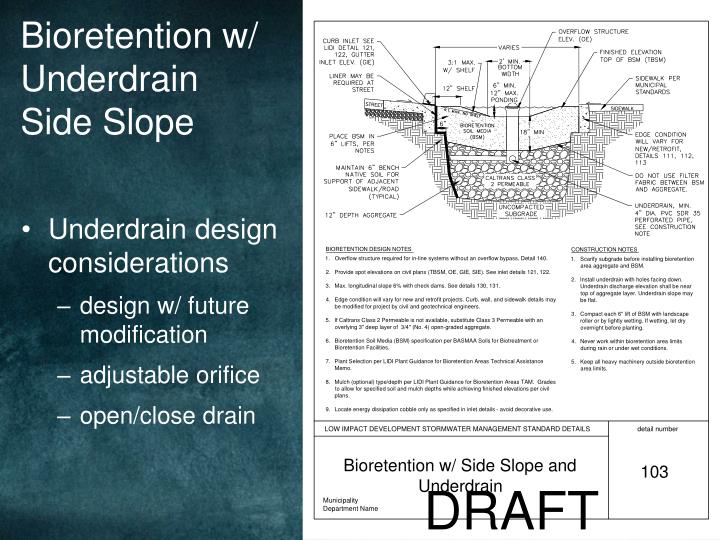 PPT - Module 5: Bioretention Design Specs/Details PowerPoint ...