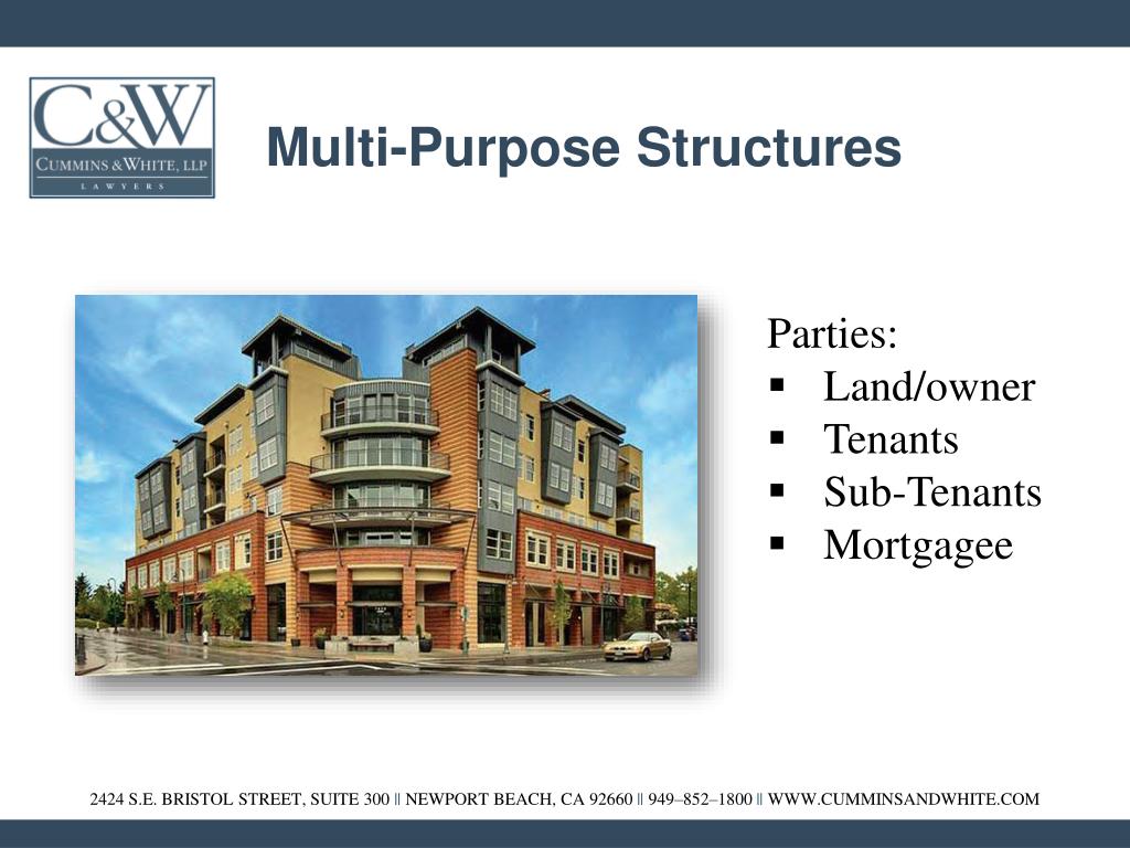 PPT - CC&R’s , Lease Agreements , & Insurance Policies: When A Loss ...