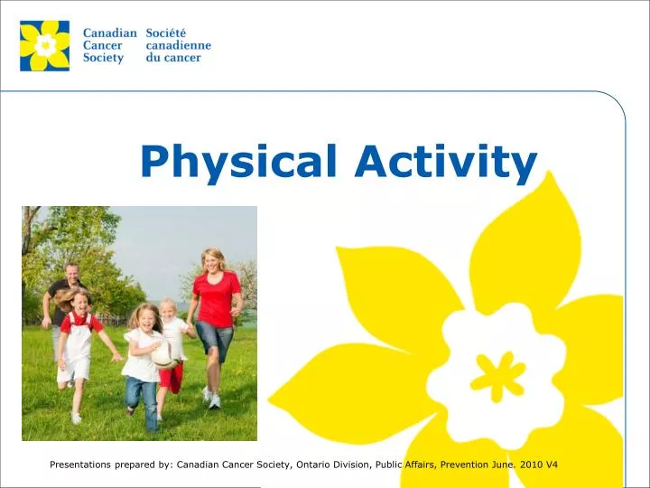 PPT - Physical Activity PowerPoint Presentation, free download - ID:1560066