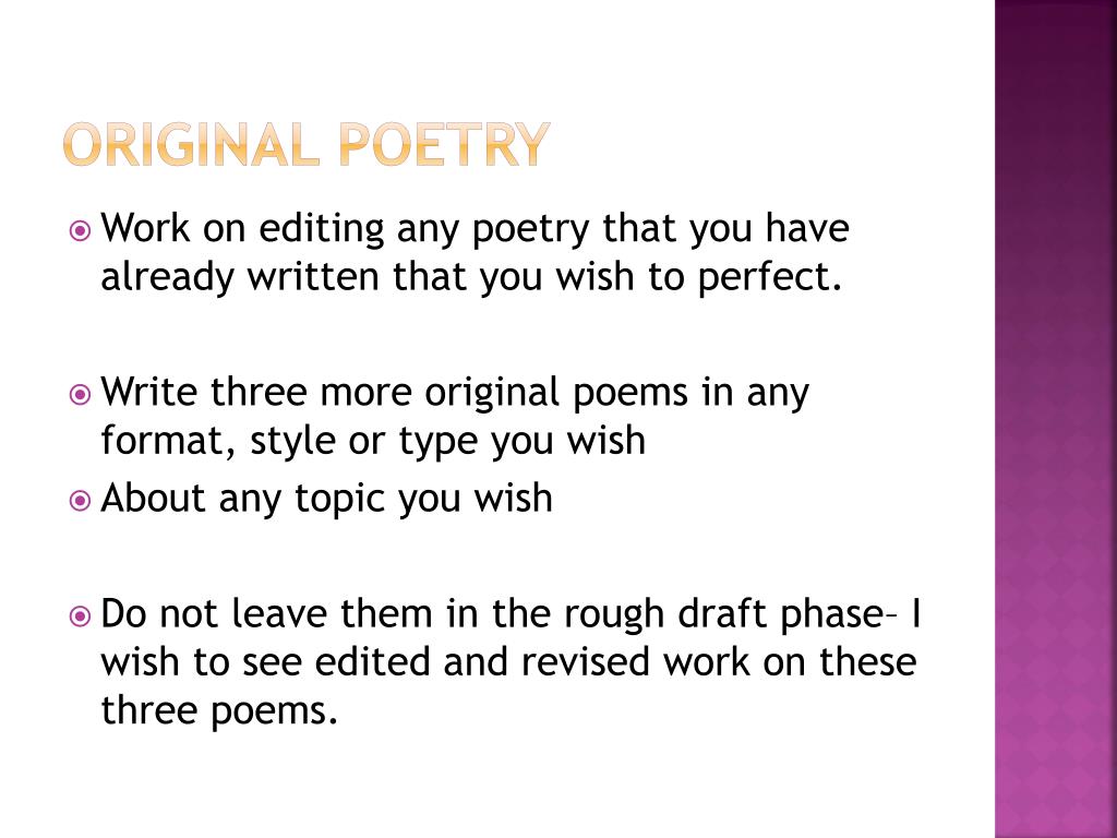 PPT - Poetry is the essence of life. PowerPoint Presentation, free ...