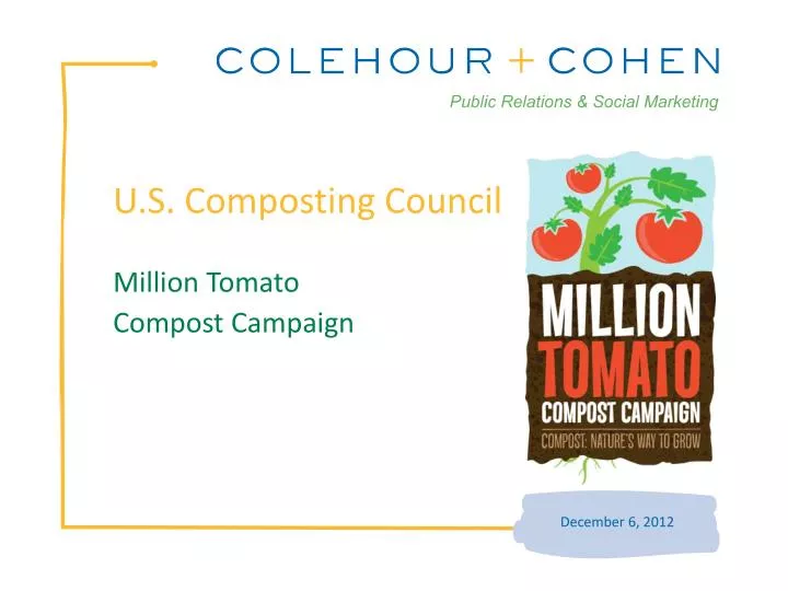 PPT - U.S. Composting Council PowerPoint Presentation, free download ...