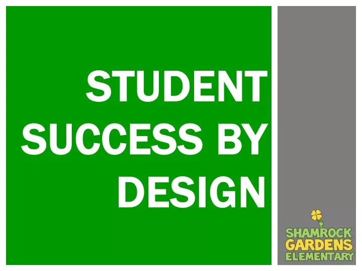 PPT - Student Success by Design PowerPoint Presentation, free download ...