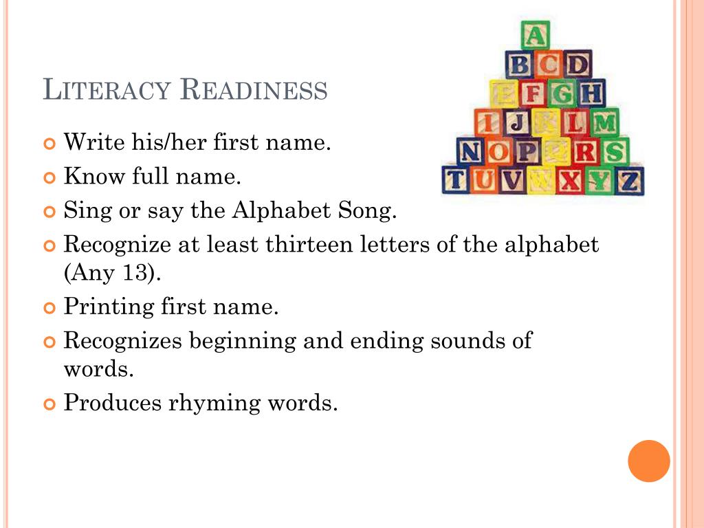 PPT - Kindergarten Readiness Storytimes PowerPoint Presentation, free ...