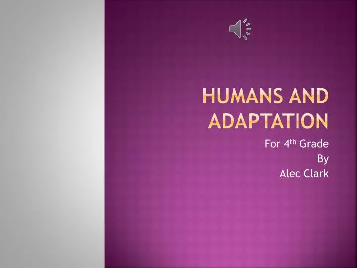 PPT - Humans and Adaptation PowerPoint Presentation, free download - ID ...
