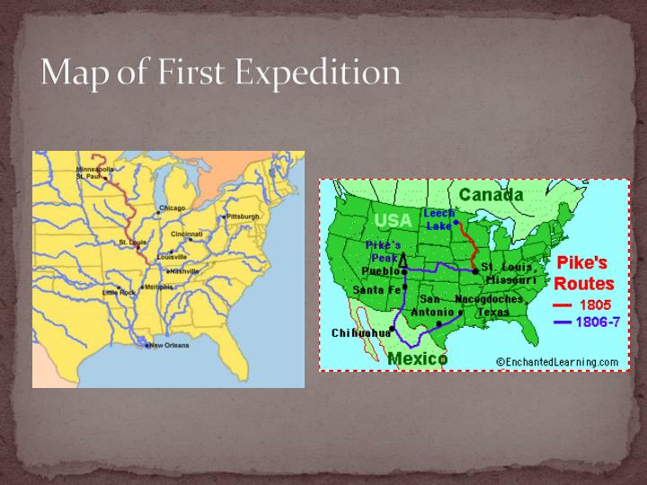 PPT - Zebulon Pike’s Exploration of the Louisiana Territory PowerPoint ...