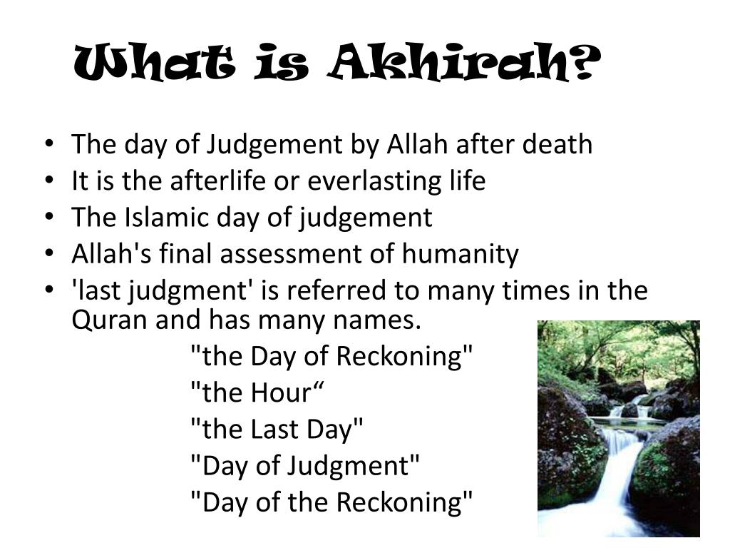 PPT - Life after death in Catholicism and Islam Explain the ...