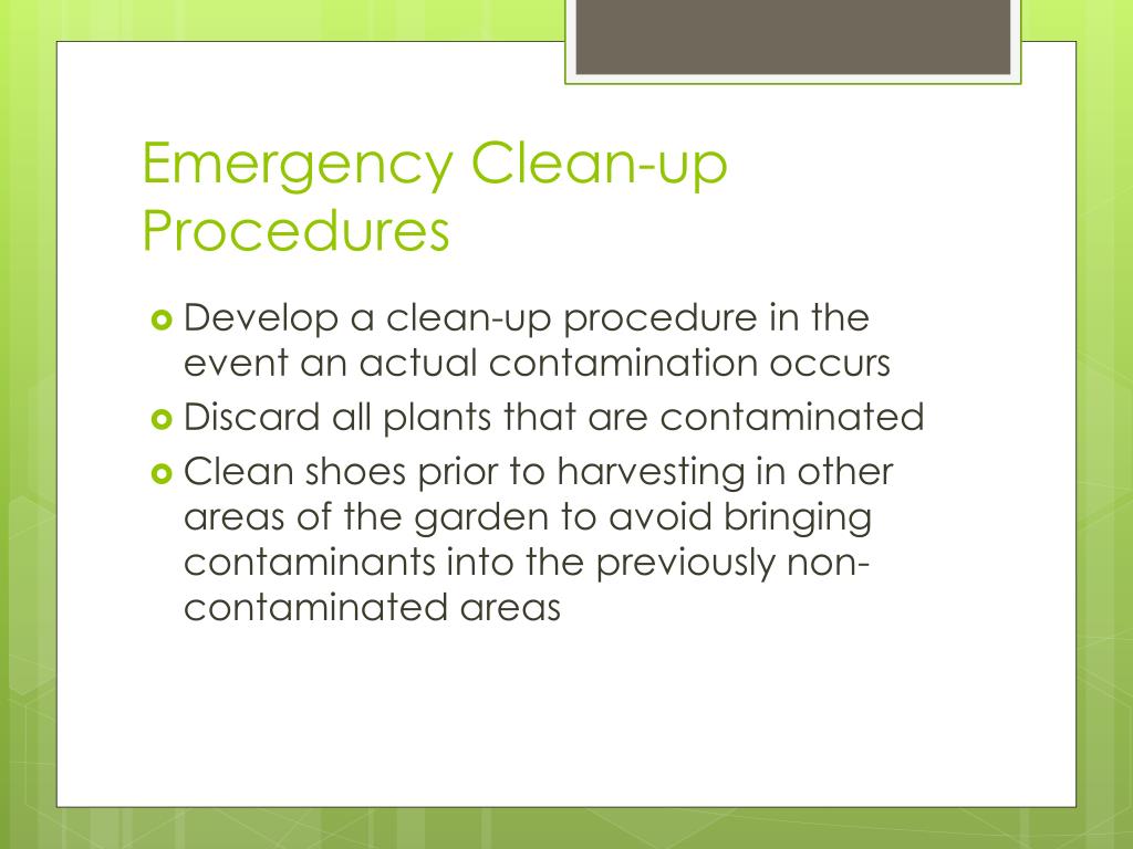 PPT - Food Safety in Your School Garden PowerPoint Presentation, free ...