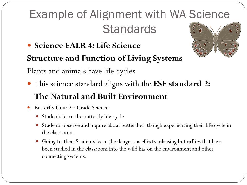 PPT - Environmental and Sustainability Education Learning Standards for ...