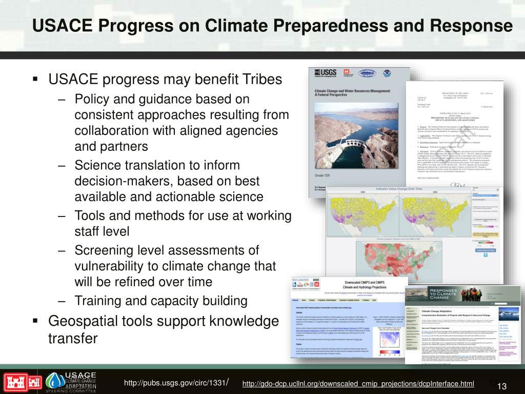 PPT - US Army Corps of Engineers - Climate Preparedness and Resilience ...