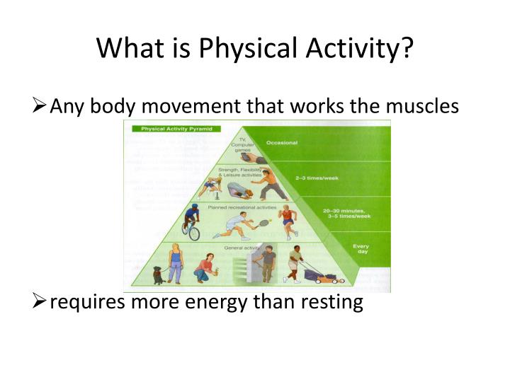 PPT - Physical Activity PowerPoint Presentation - ID:1561239