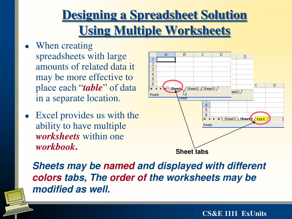PPT - Effective Workbook Design for Large Problems PowerPoint Presentation - ID:1561285
