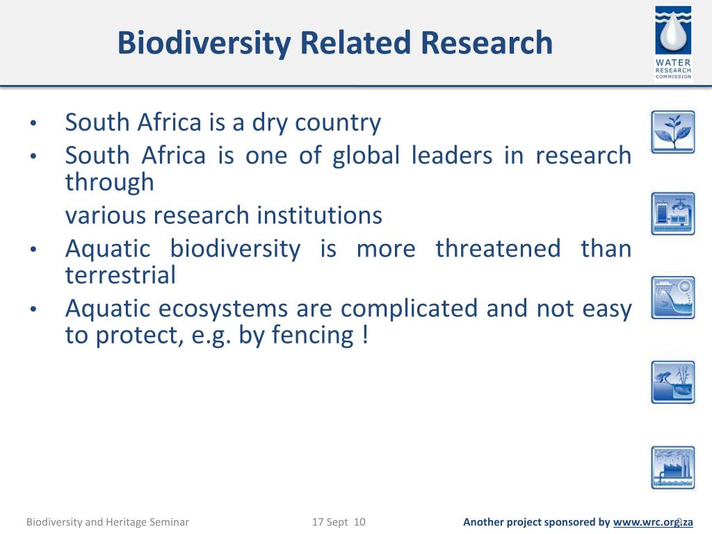 PPT - The Role of Research in Supporting Biodiversity and how Education ...