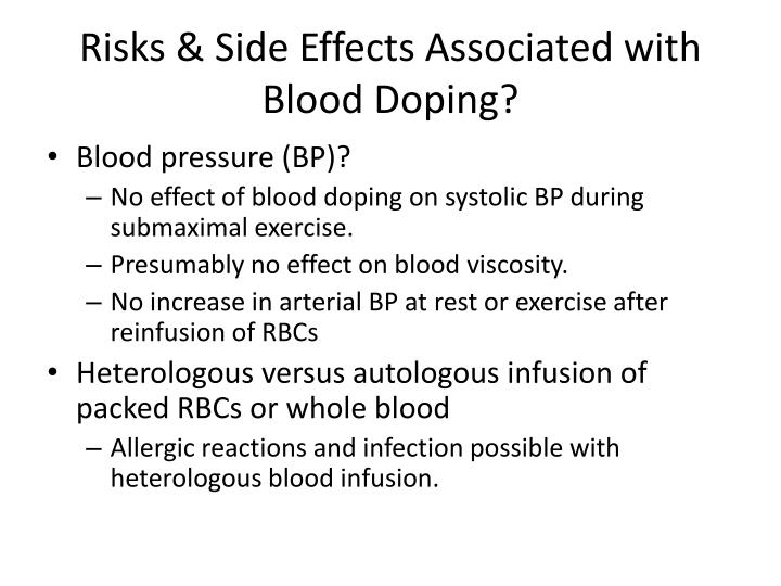 PPT - Blood Doping PowerPoint Presentation - ID:1561984