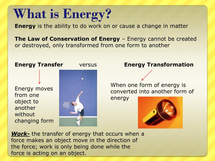 PPT - Energy and Energy Transformations PowerPoint Presentation - ID ...