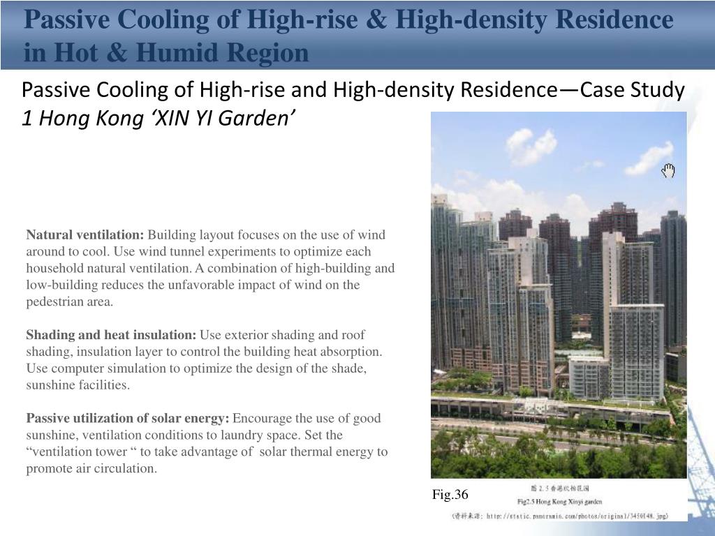 PPT - A REVIEW OF PASSIVE COOLING FOR HIGH-RISE & HIGH-DENSITY ...
