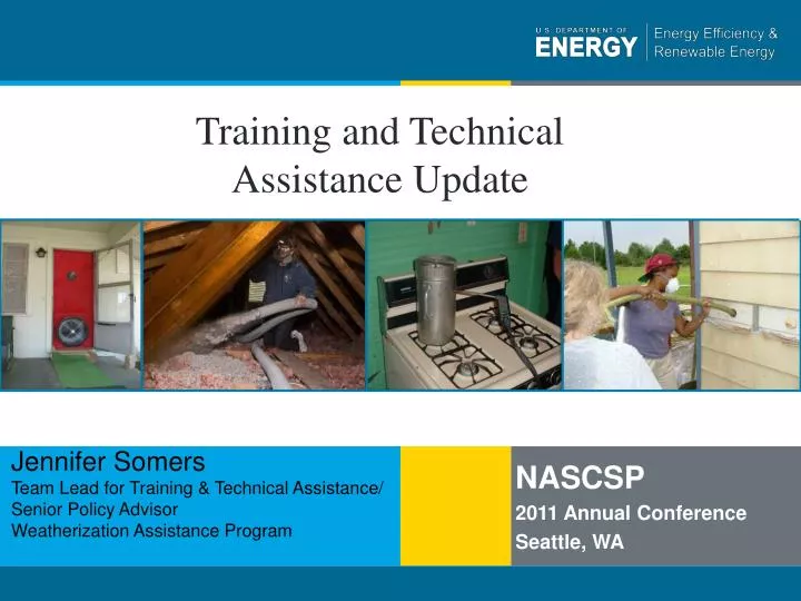 PPT - Training and Technical Assistance Update PowerPoint Presentation ...