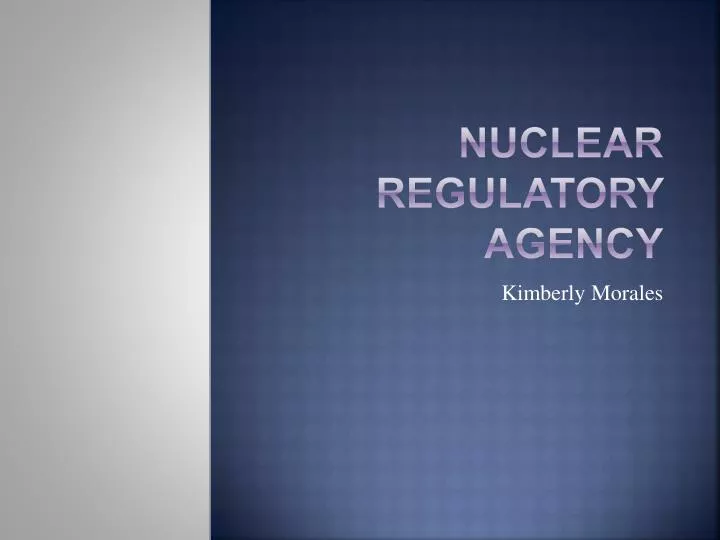 PPT - Nuclear Regulatory Agency PowerPoint Presentation, free download ...