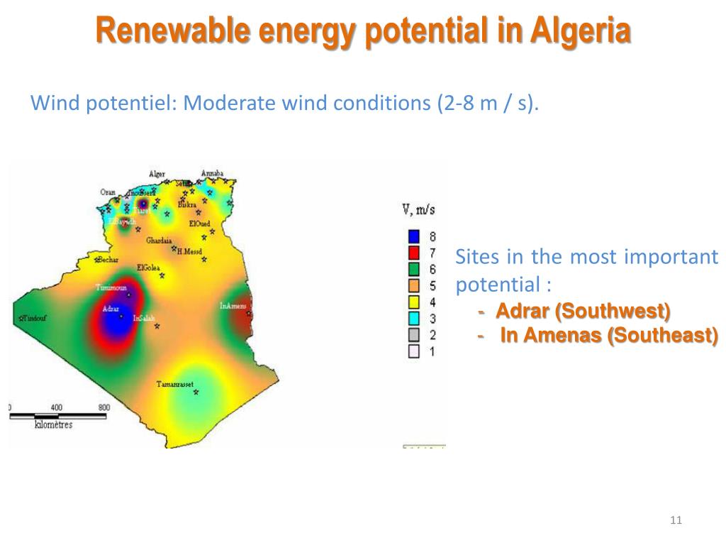 PPT - RENEWABLE ENERGY POTENTIAL AND IMPACT ON ENERGY MIX IN ALGERIA ...