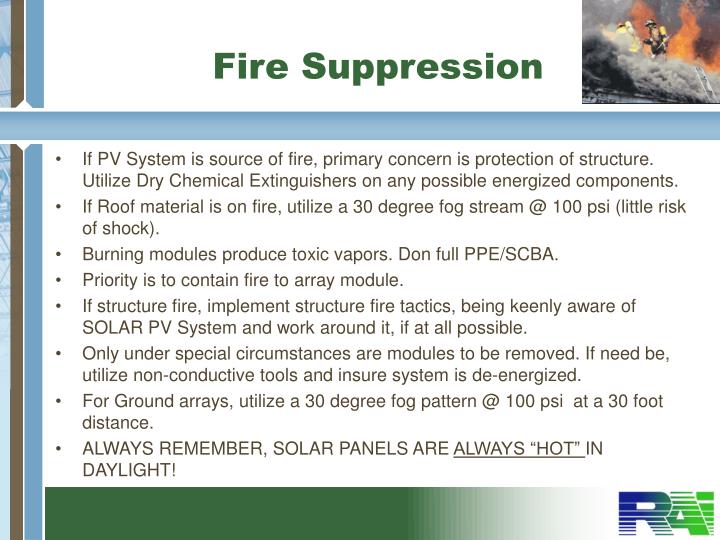 PPT - Overview of SOLAR PV Systems & Firefighter Safety PowerPoint ...
