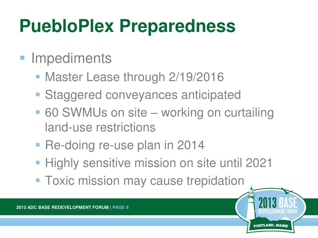 PPT - Kinetic Opportunities at PuebloPlex: Potential Benefits of Energy ...