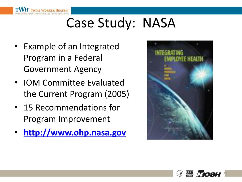 PPT - NIOSH Total Worker Health™: Innovative Approaches for Healthier ...