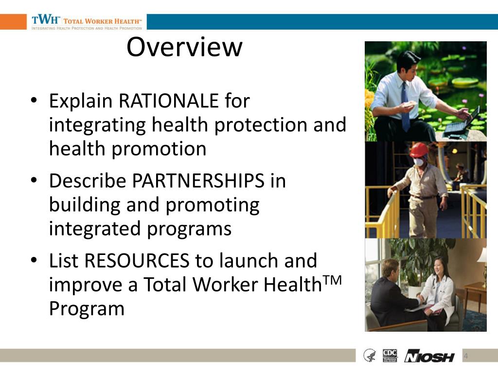 PPT - NIOSH Total Worker Health™: Innovative Approaches for Healthier ...