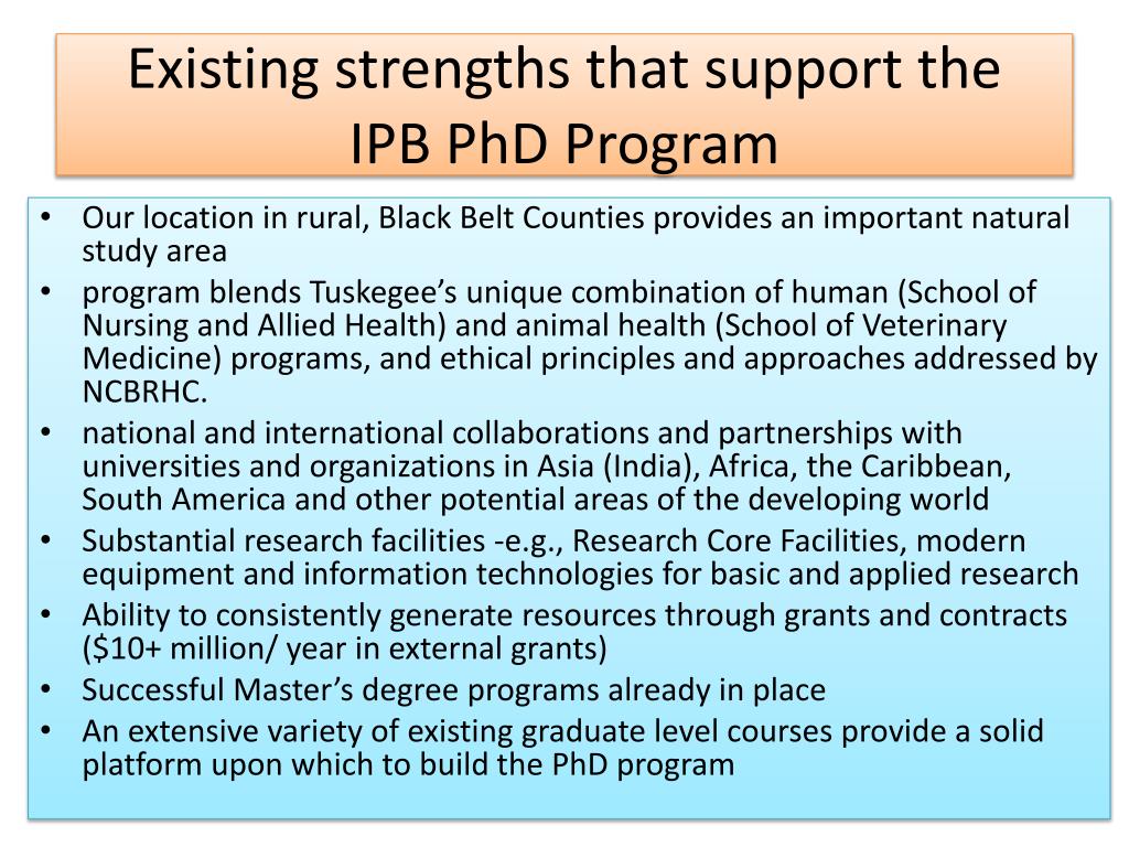 PPT - Proposed PhD in INTERDISCIPLINARY PATHOBIOLOGY (IPB) The One ...