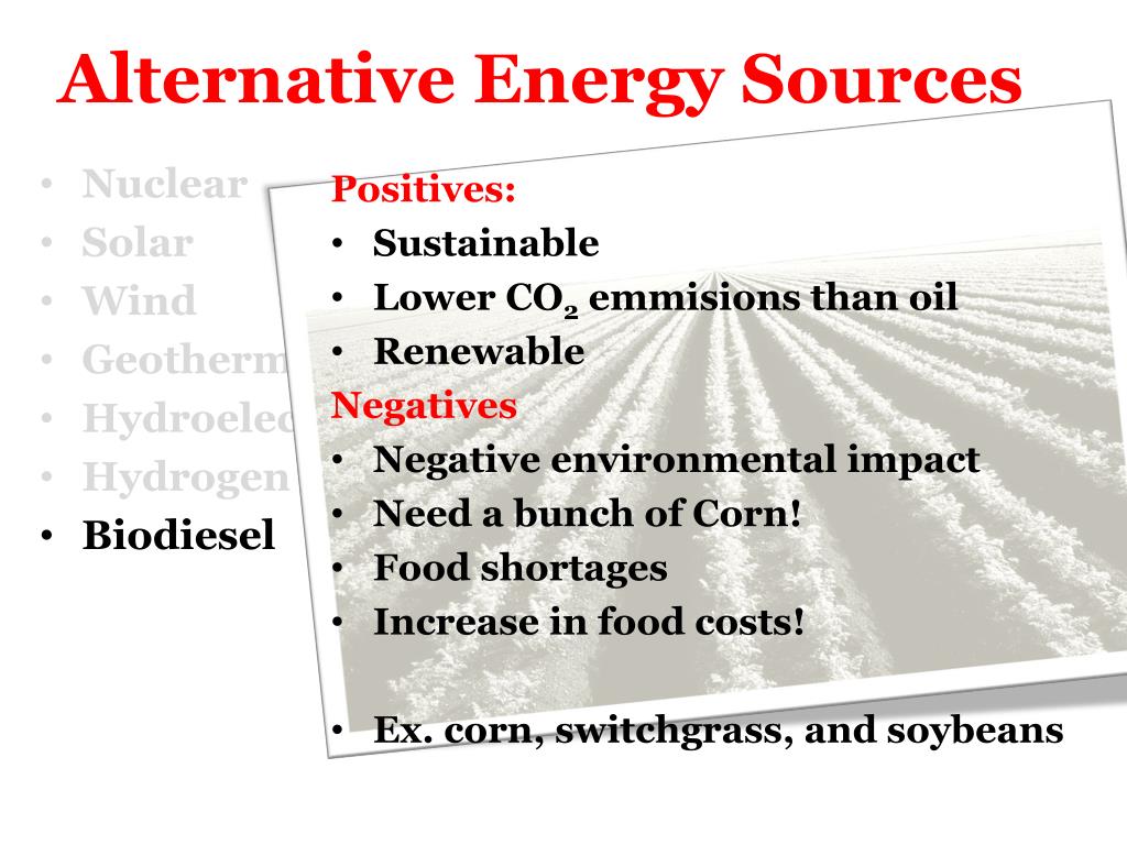 Ppt Alternative Energy Sources Powerpoint Presentation Free Download
