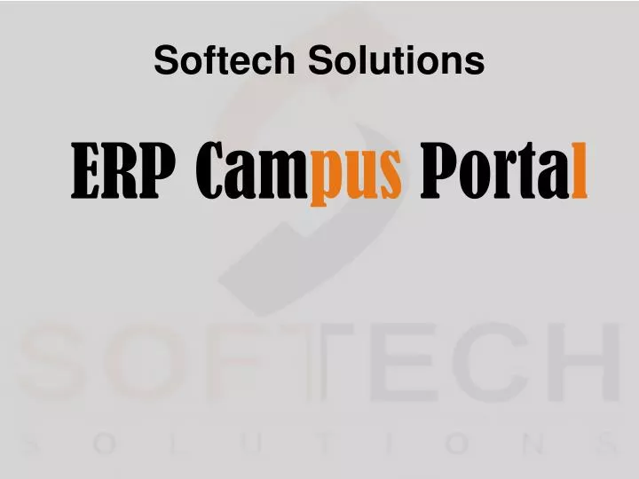 PPT - Softech Solutions PowerPoint Presentation, free download - ID:1564300
