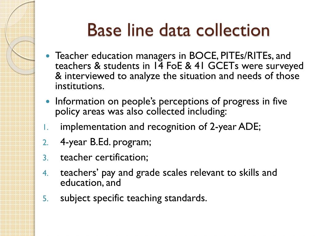 PPT - Changing the Contexts and Texts of Teacher Education in Pakistan ...