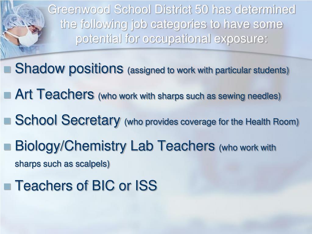 PPT - Greenwood School District 50 OSHA UPDATE PowerPoint Presentation ...