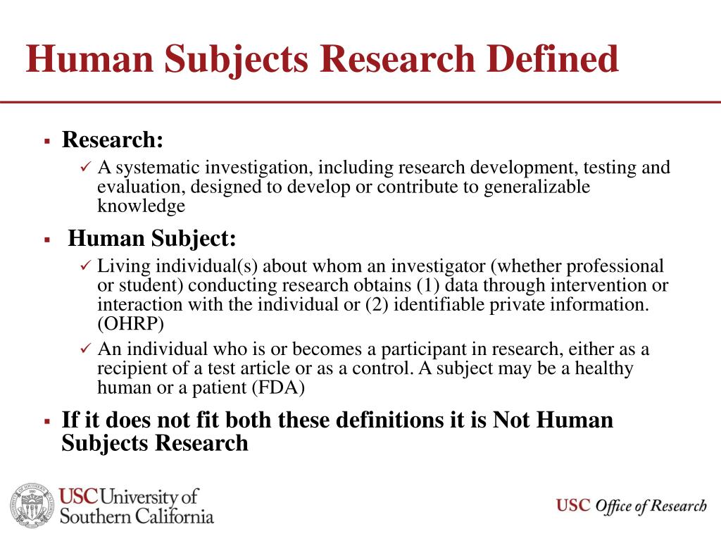 PPT - Clinical Trials at USC Protecting Human Research Subjects ...