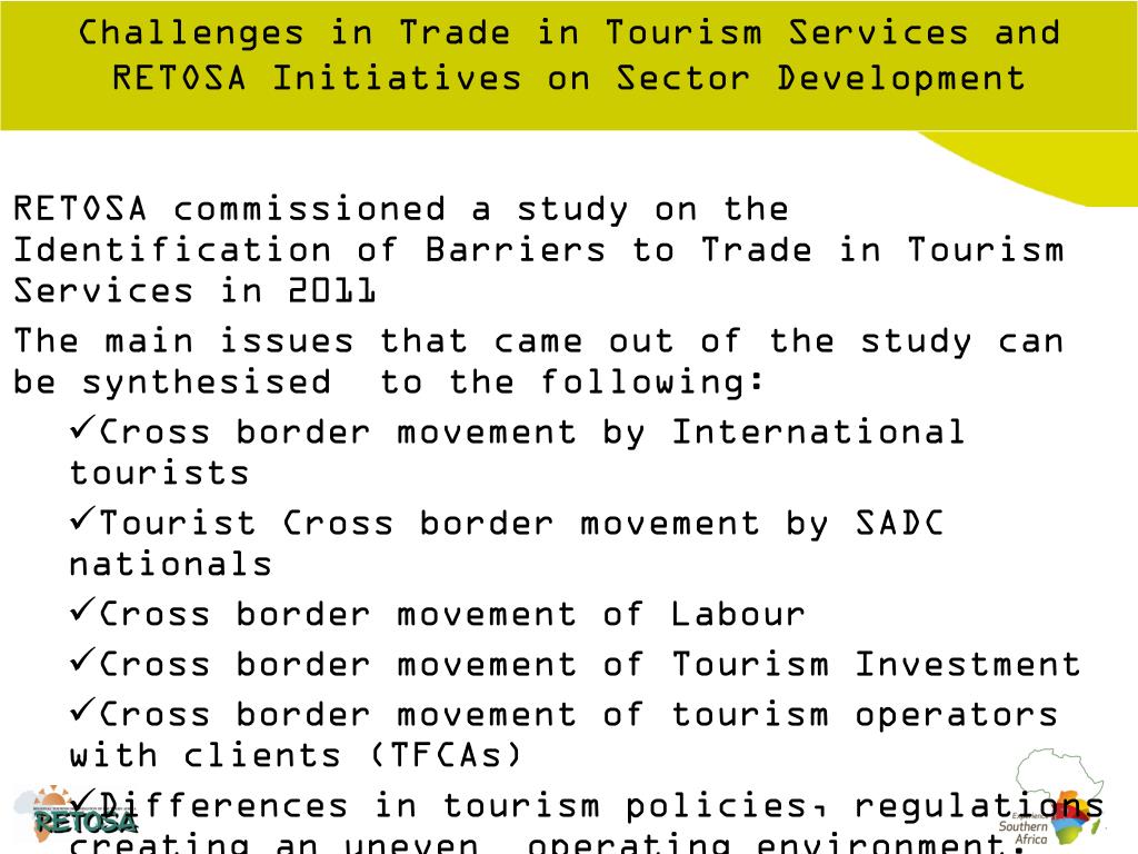 PPT - RETOSA and its Mandate in regional tourism Global Best practices ...