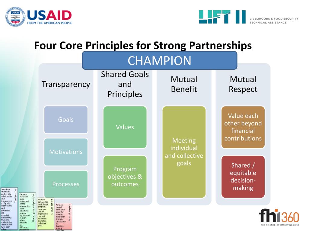 PPT - Organizational Capacity and Partnerships for Household Economic ...