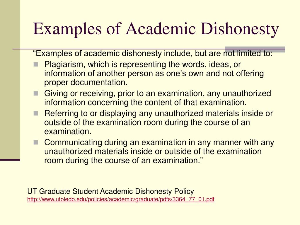 PPT - Academic Integrity in Graduate Education & Research PowerPoint ...