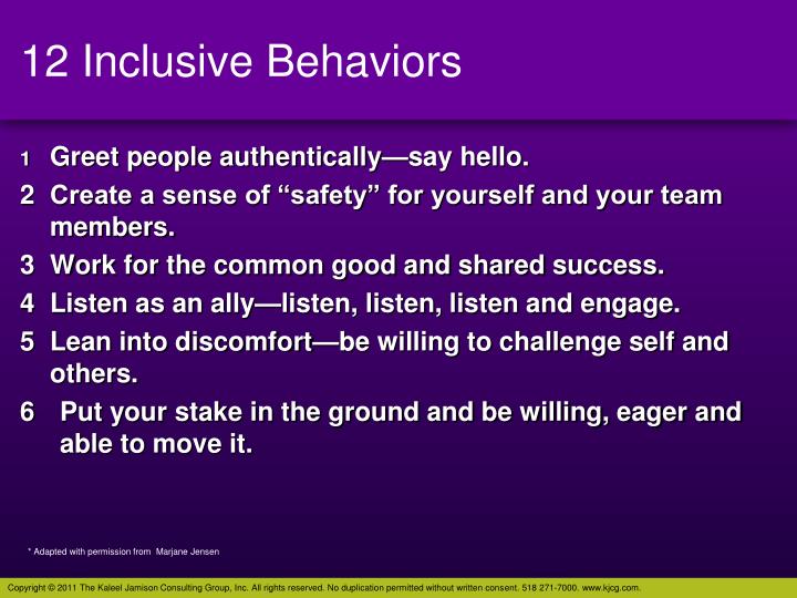 PPT - Building Great Partnerships Using Inclusion as the HOW SM ...