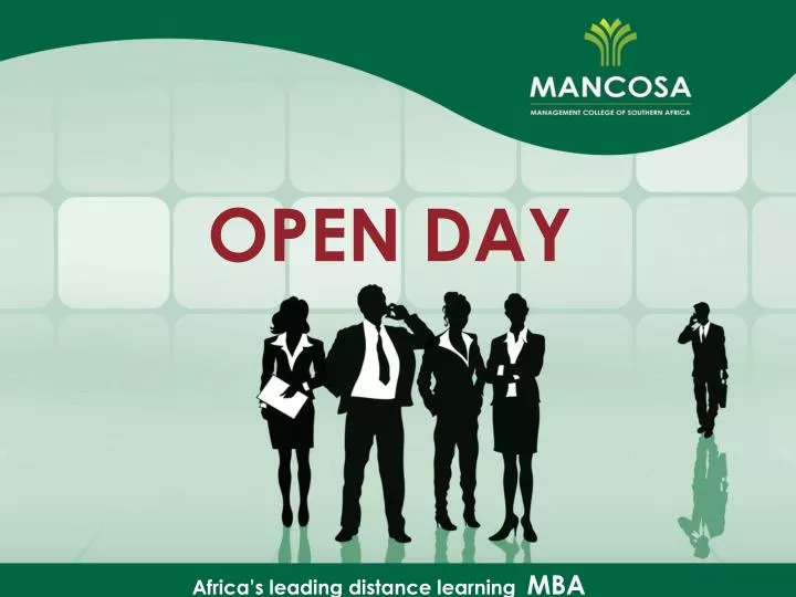 PPT - OPEN DAY PowerPoint Presentation, free download - ID:1565474