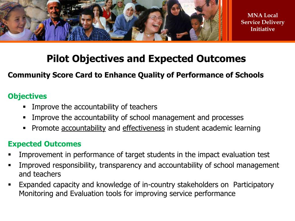 PPT - Egypt Education Community Score Card Pilot in Ismailia ...