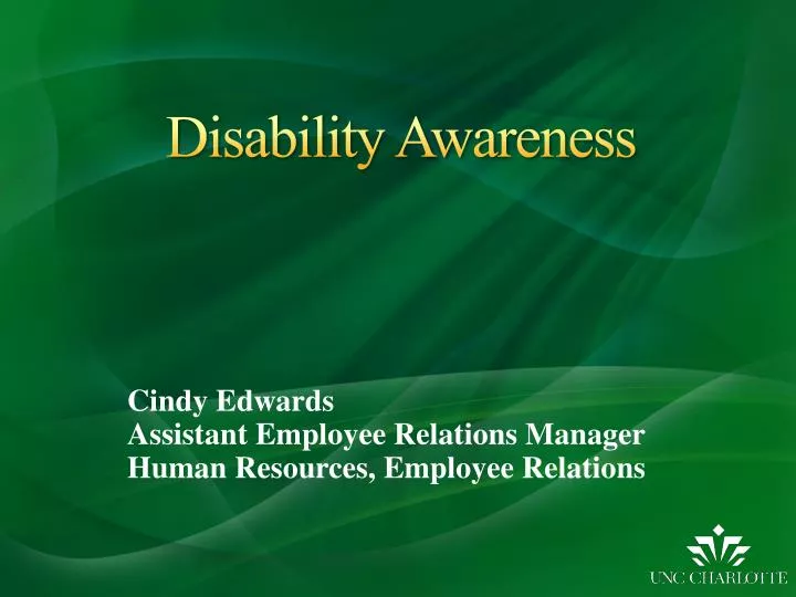 PPT - Disability Awareness PowerPoint Presentation, free download - ID ...