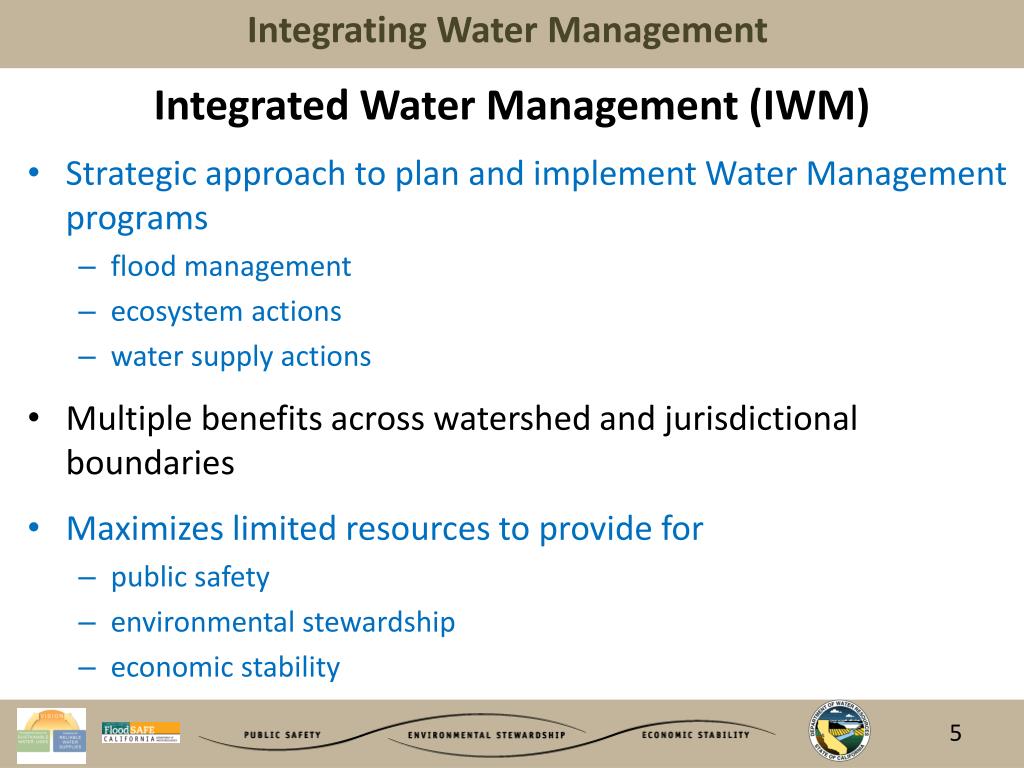 PPT - The Future of Integrated Water Management : Moving the Program ...