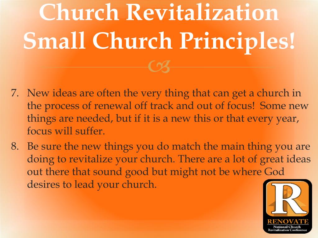 PPT - Church Revitalization in the Small Church! PowerPoint ...