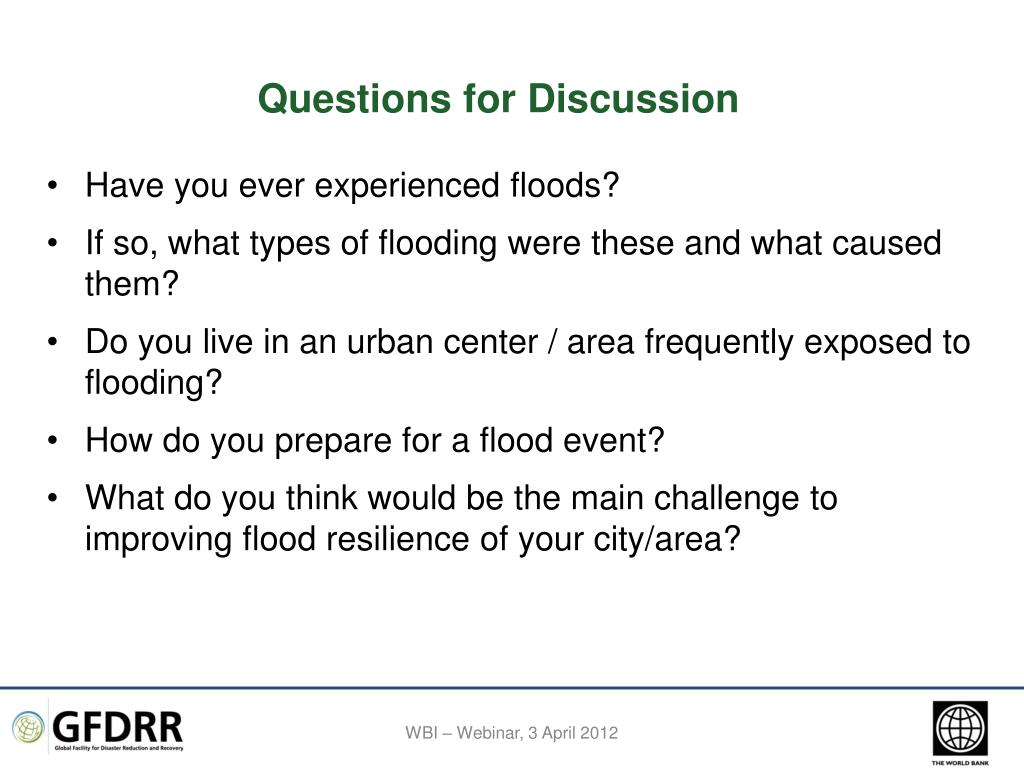 PPT - Integrated Urban Flood Risk Management: A Guide for the 21st ...
