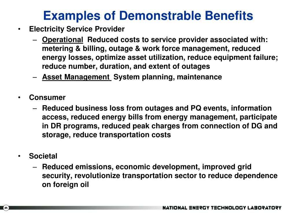 PPT - Cost and Benefit Analysis Framework EPRI Smart Grid Advisory ...