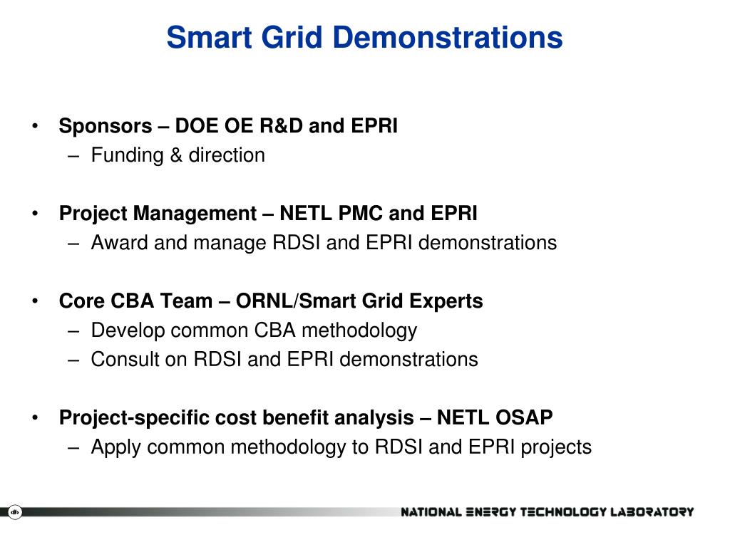 PPT - Comprehensive Cost-Benefit Analysis Framework for Smart Grid ...