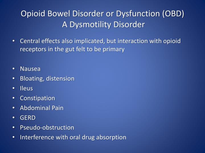 PPT - Narcotic Bowel Syndrome PowerPoint Presentation - ID:1566712