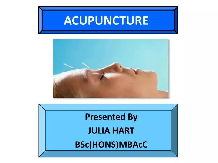 PPT - ACUPUNCTURE PowerPoint Presentation, free download - ID:1566761