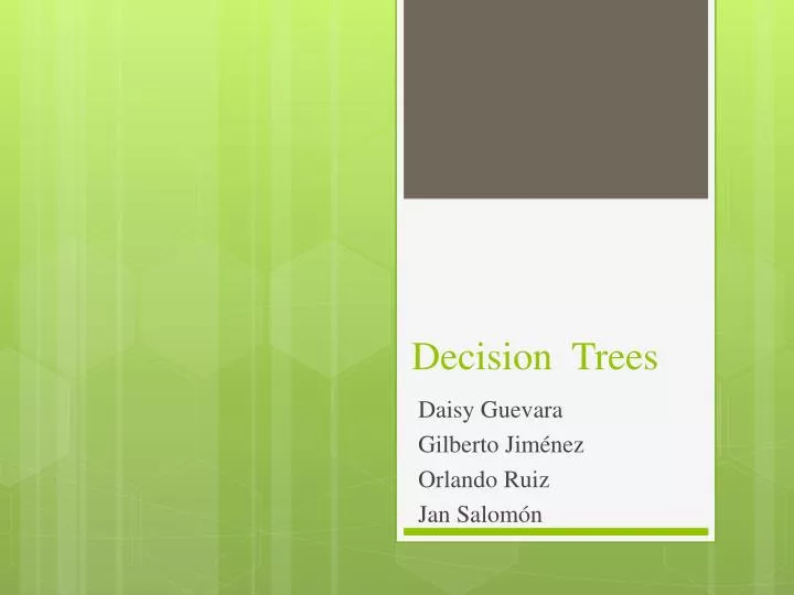PPT - Decision Trees PowerPoint Presentation, free download - ID:1566863