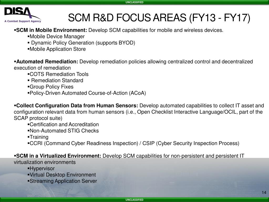 Ppt Enclave Security Secure Configuration Management Scm