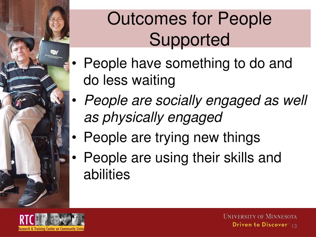 PPT - Levels of Engagement of Individuals with Intellectual and ...