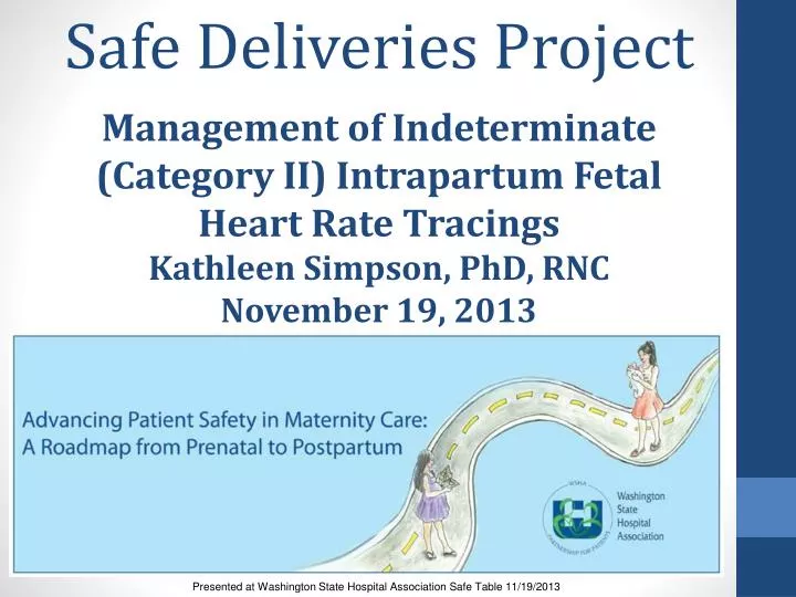 PPT - Safe Deliveries Project Management of Indeterminate (Category II ...